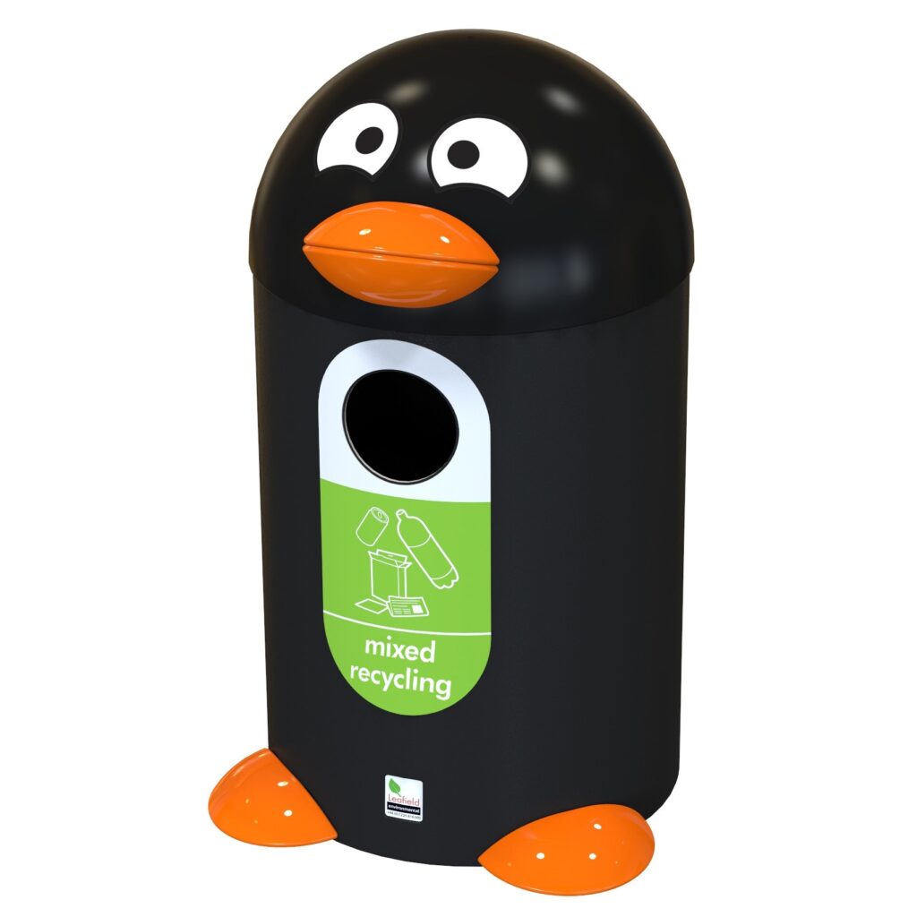 55 litre Novelty PenguinBuddy Bin - Safety Solutions NI